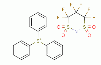 Sulfonium,triphenyl-,salt with 4,4,5,5,6,6-hexafluorodihydro-4H-1,3,2 ...